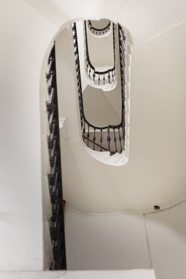 Stairwell Stairs Up and Down Stairs Building Stairs Building. Stock ...