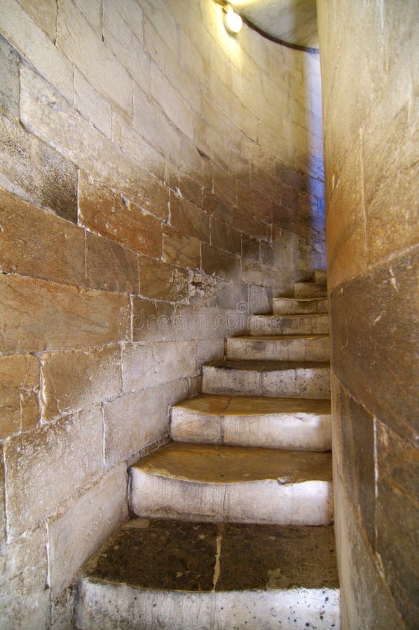 Stairwell inside tower stock image. Image of classic - 97419275