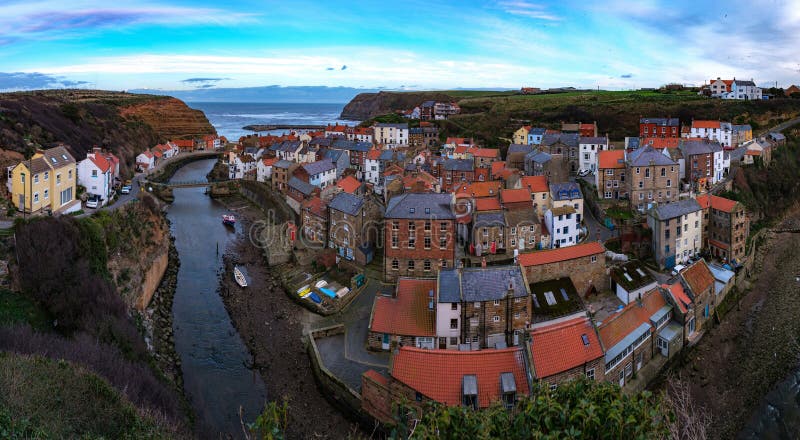 Staithes Village, North Yorkshire Editorial Stock Photo - Image of ...