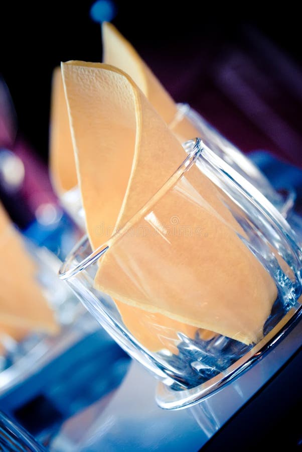 Stakan stock image. Image of yellow, tableware, napkin - 12691063