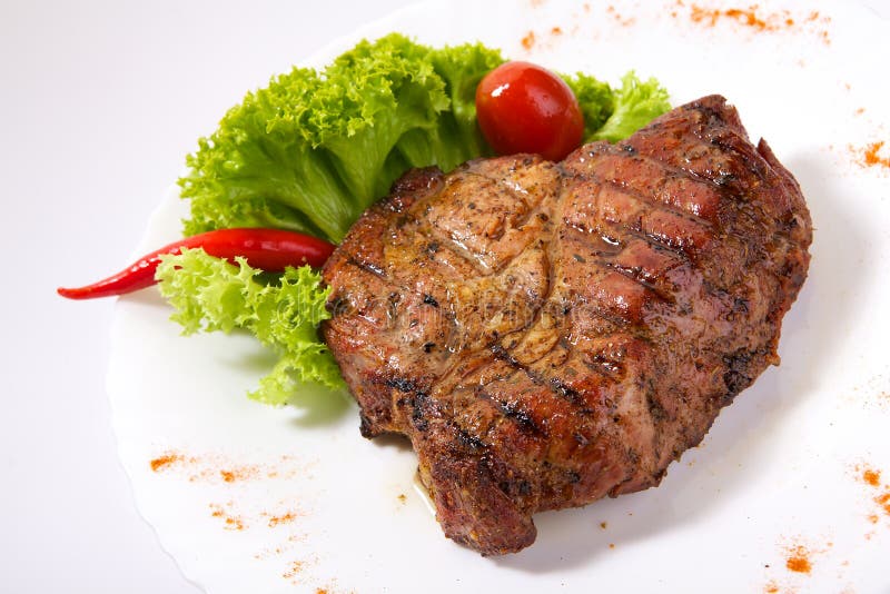 Stake stock image. Image of closeup, decorative, eating - 39706677