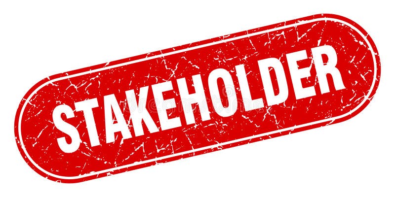 Stakeholder Sign. Stakeholder Circular Band Label. Stakeholder Sticker ...