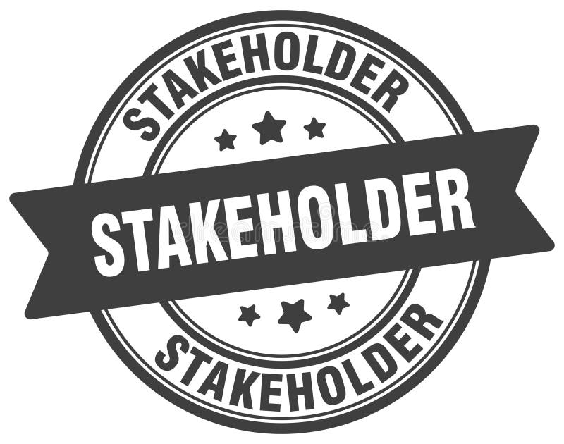 Stakeholder stamp stock vector. Illustration of graphic - 347664305