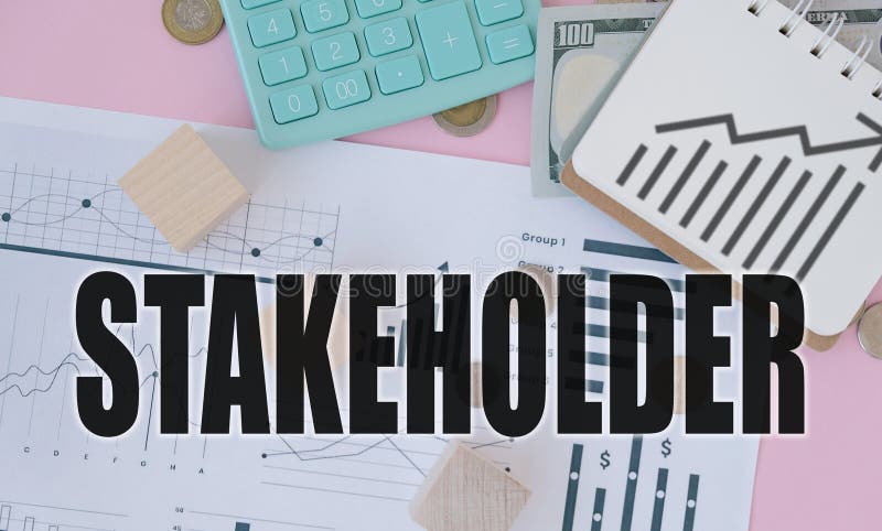 Stakeholder Word and Concept Image Stock Photo - Image of marketing ...