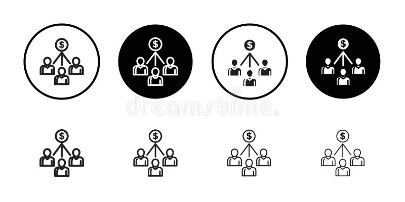 Stakeholders Icon Isolated Flat Vector in Outline Stock Vector ...