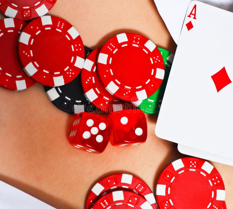 Stakes are High! stock image. Image of chips, poker, paradise - 24218737