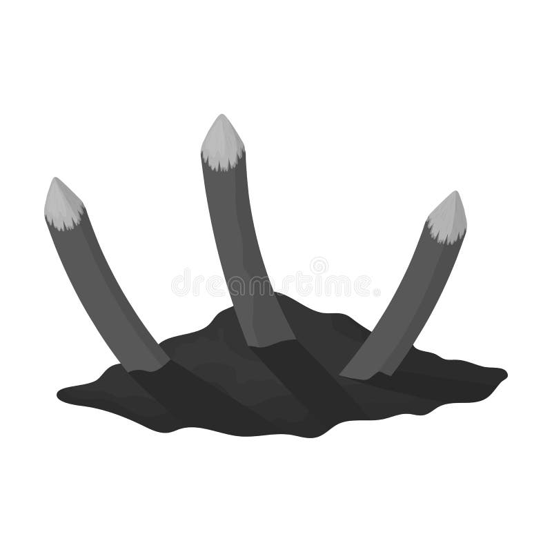 Stakes, Single Icon in Cartoon Style.Stakes, Vector Symbol Stock ...