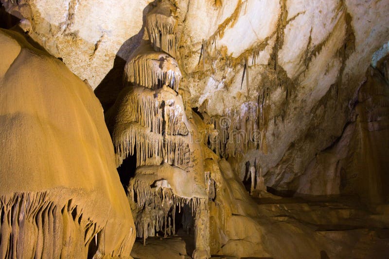 Stalactite cave stock image. Image of mining, earth, geologic - 10463809