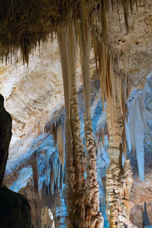 Stalactites stock image. Image of earth, extreme, gallery - 19410199