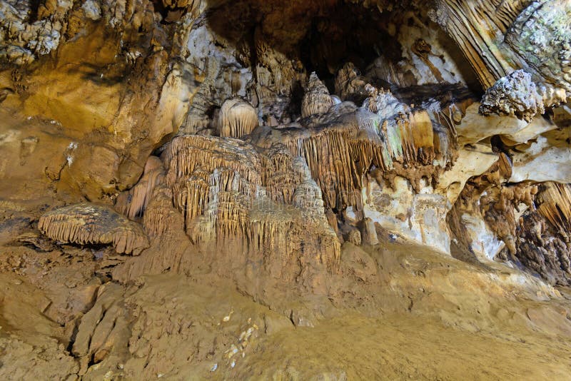 Stalactites Inside the Cave Stock Image - Image of texture, wall: 48725207