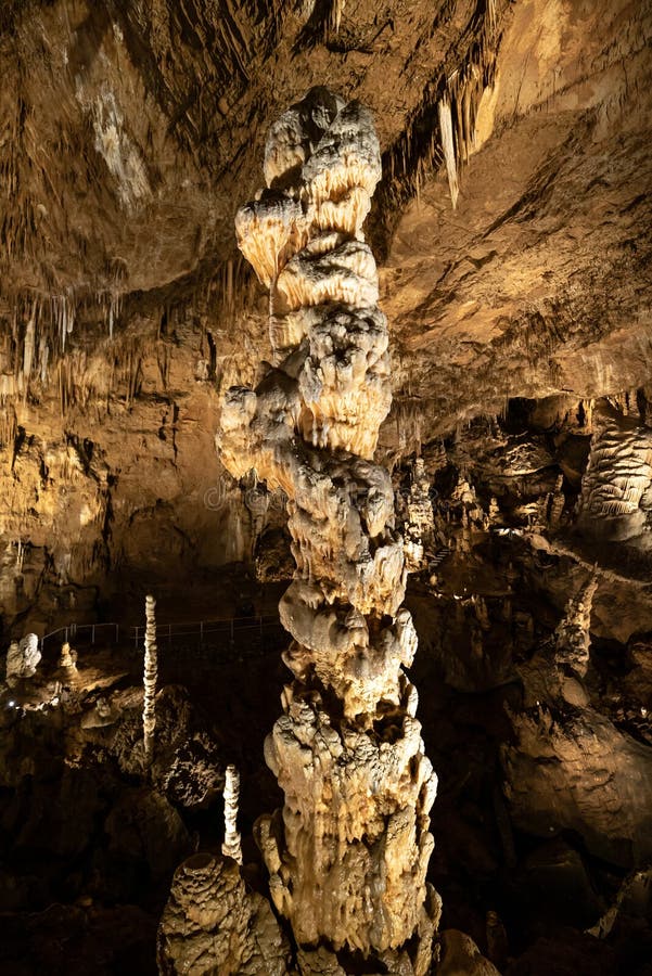 Stalactites and Stalagmites Stock Photo - Image of stalagmite, cavern ...