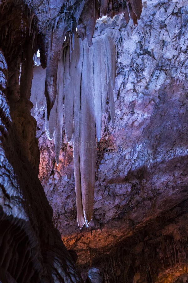 Stalactites and Stalagmites Stock Image - Image of nature, cave: 954917