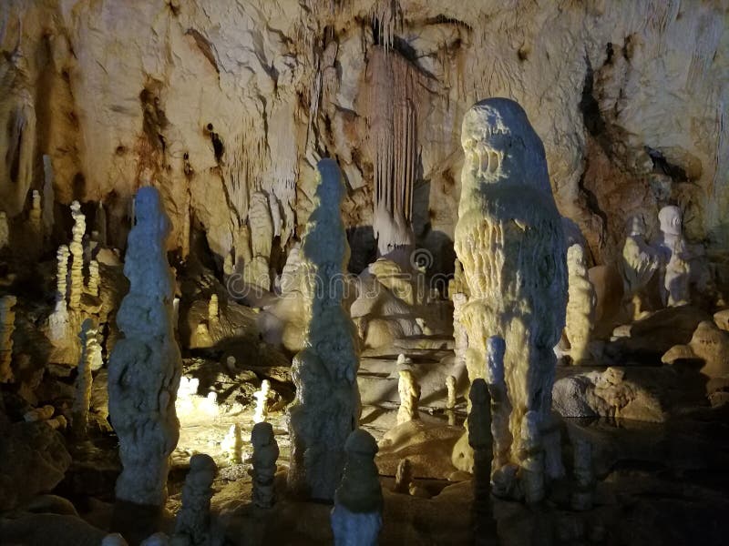Stalagmite stock photo. Image of dark, cave, stalagmite - 90279124