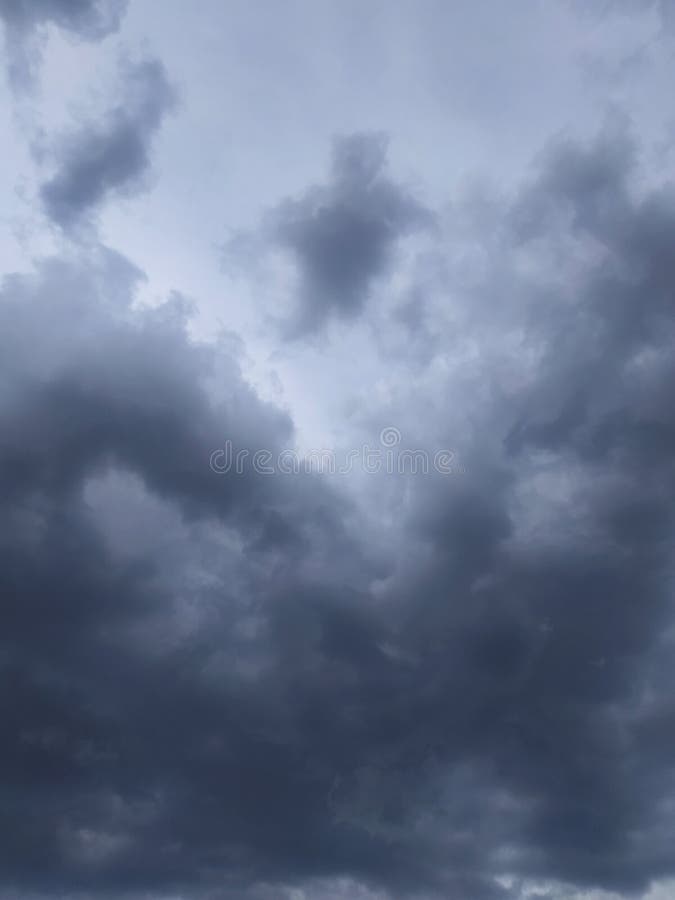 Stale grey rain clouds stock photo. Image of cumulus - 183647990