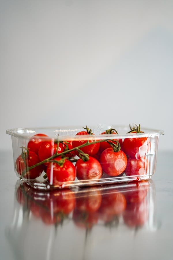 Stale Tomatoes in a Plastic Box. Stock Image - Image of stale, fresh ...