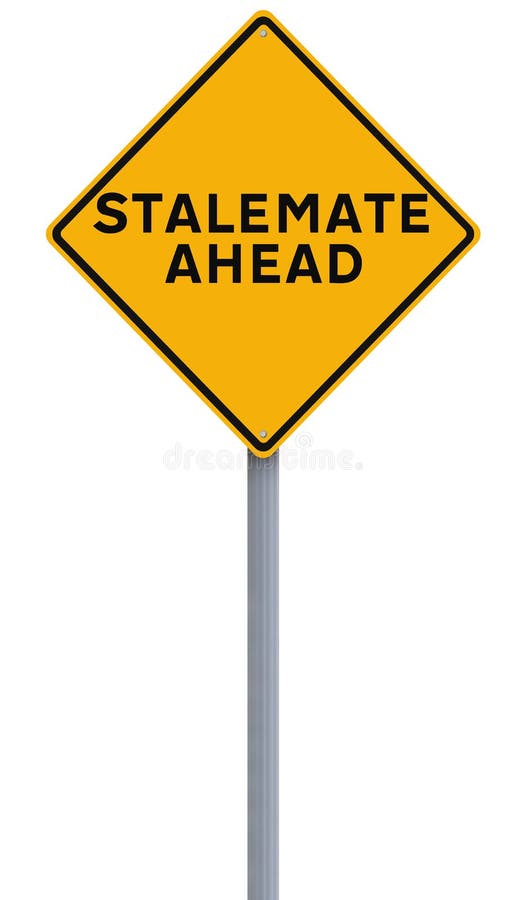 Stalemate stock illustration. Illustration of female, cartoon - 429216