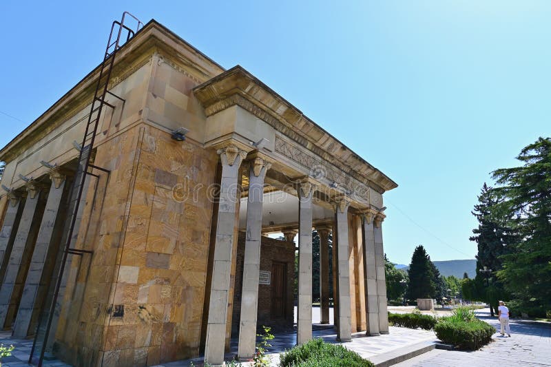 Stalin`s House at Joseph Stalin Museum Editorial Photography - Image of ...