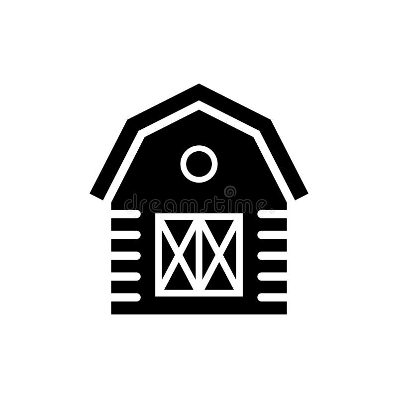 Stall Symbol Design Template Vektor Isoliert Stock Abbildung ...