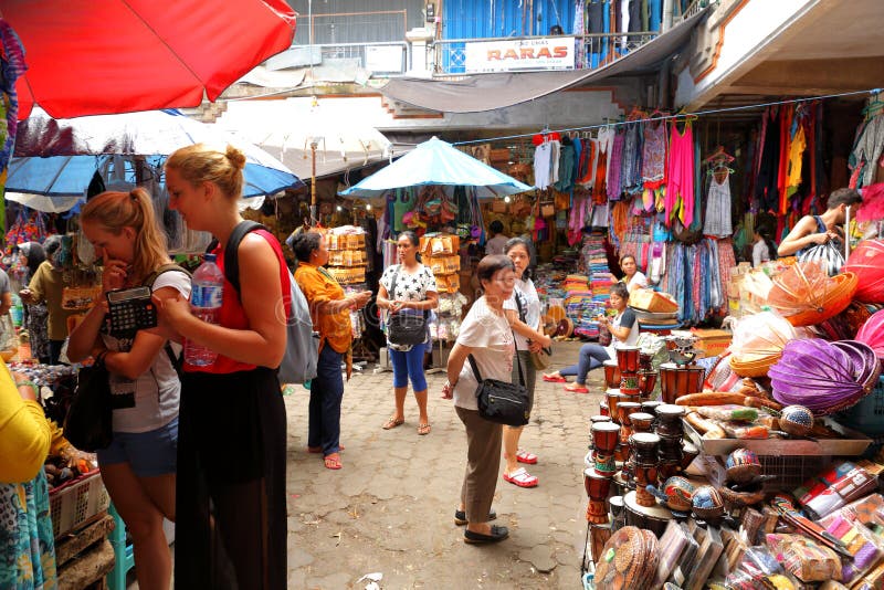 Stalla del mercato in bali fotografia stock editoriale. Immagine di ...