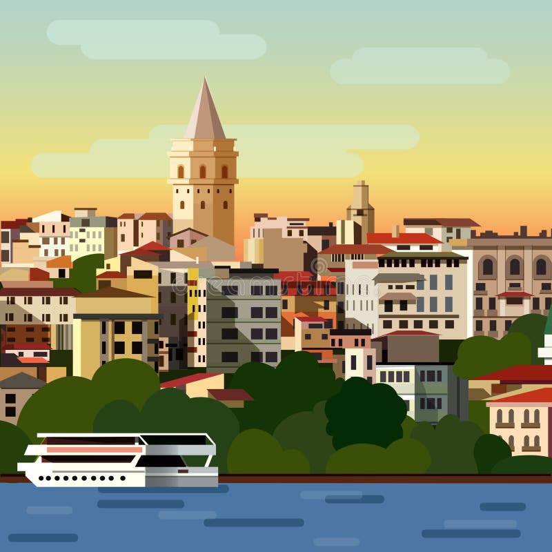 Istanbul Cartoon Stock Illustrations – 1,423 Istanbul Cartoon Stock ...