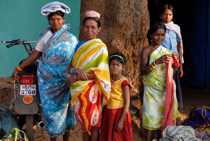 Stammes- Leute in Indien redaktionelles bild. Bild von hügel - 21649275