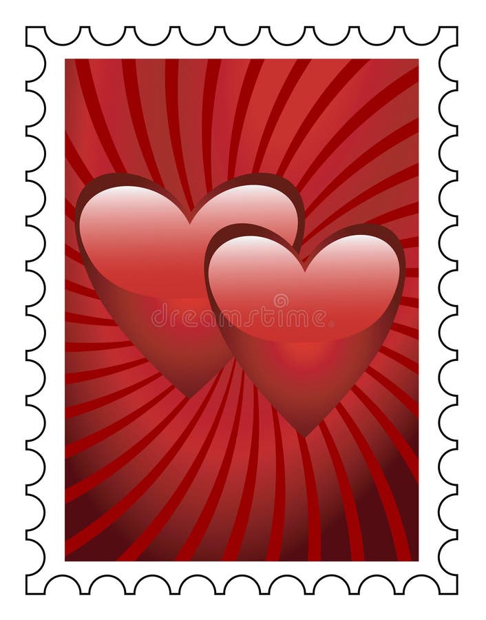 Heart stamp stock vector. Illustration of background, heart - 3507840