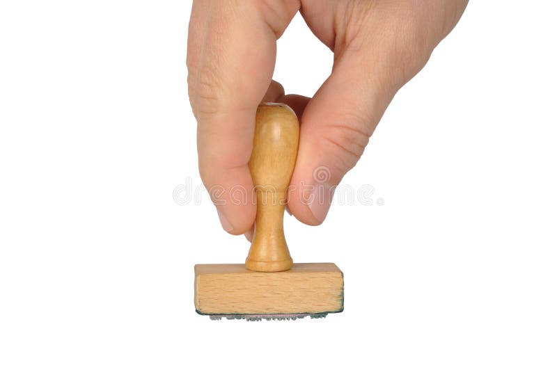 Stamp stock photo. Image of approval, secretary, vintage - 13405030