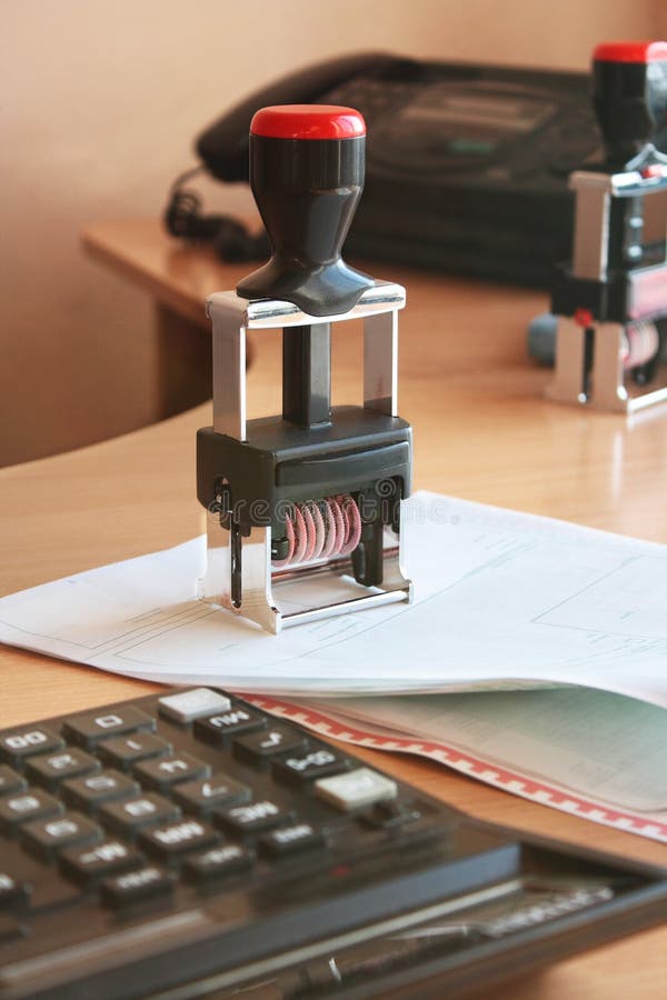 Stamp. stock image. Image of phone, permit, design, declaration - 29092755