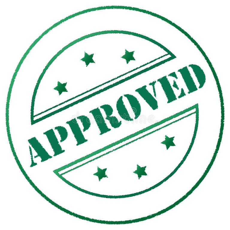 Approval Stamp Stock Illustrations – 32,949 Approval Stamp Stock ...