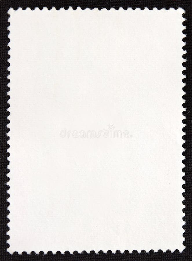 Blank Postage Stamp stock image. Image of clean, isolated - 12922335