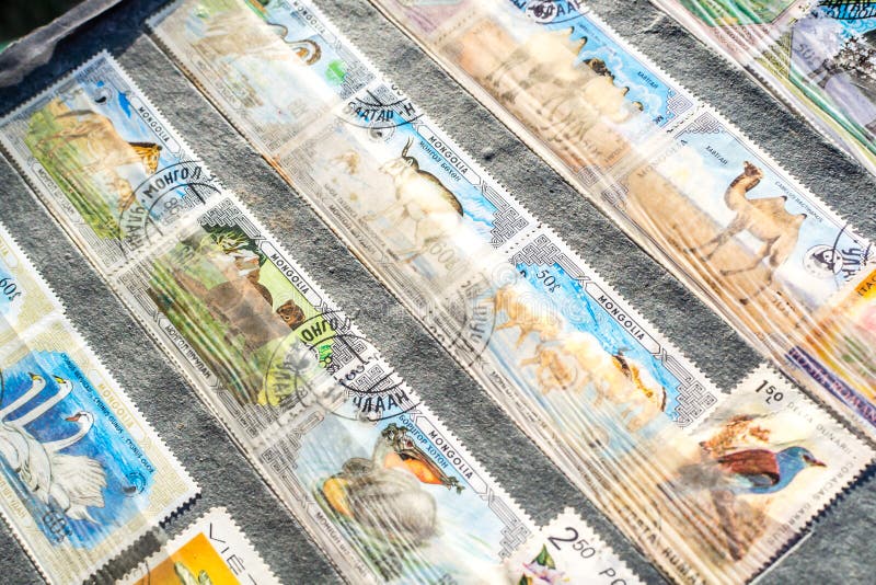 Stamp collection editorial photo. Image of ancient, closeup - 44571766