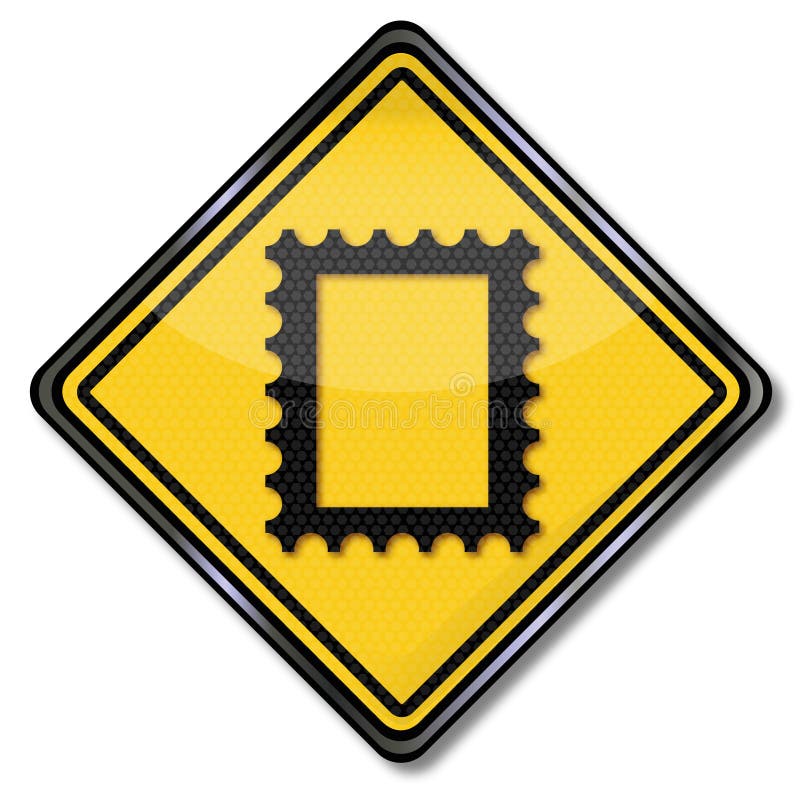 Stamp and stamp collector stock vector. Illustration of signs - 119316335