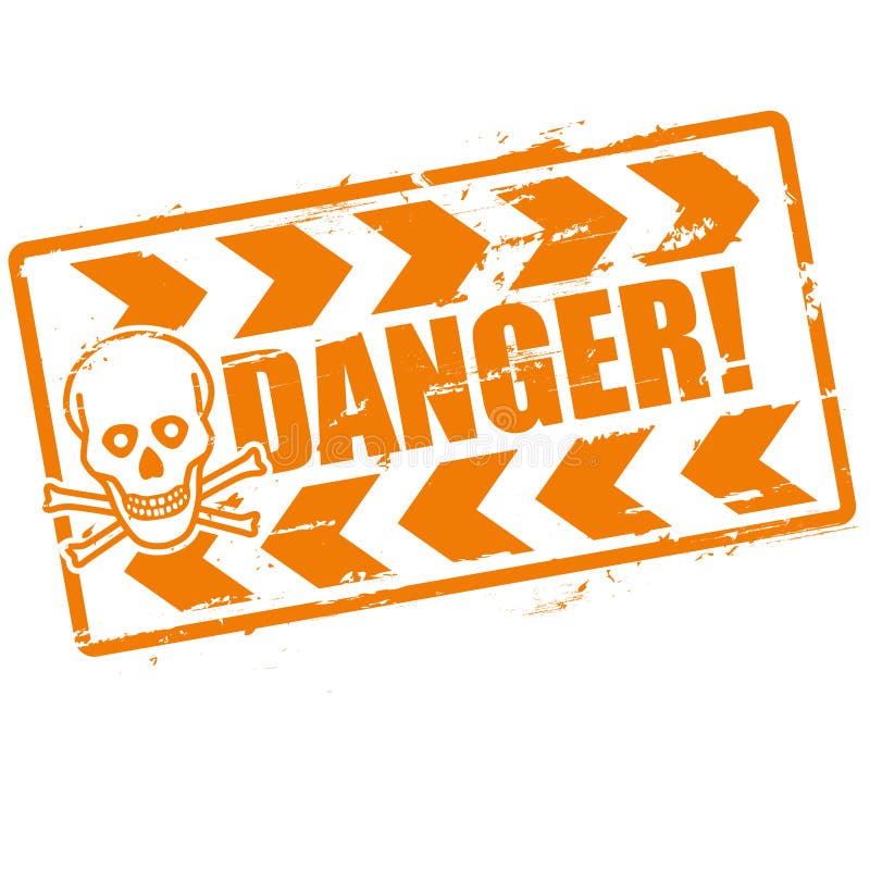Danger sign stock vector. Illustration of communication - 14301990