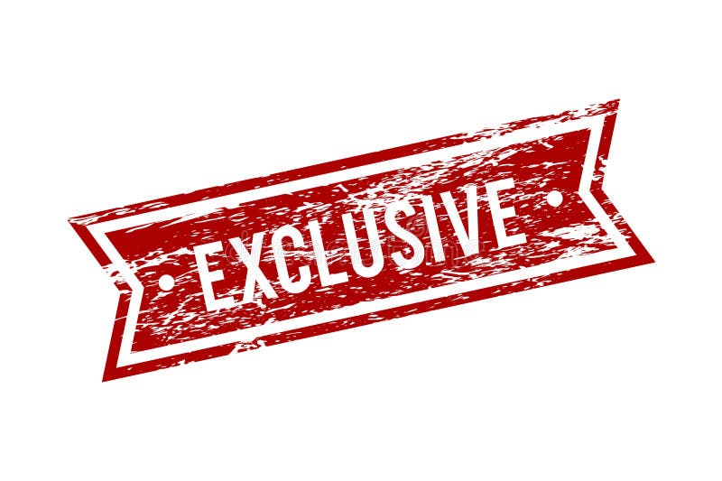 Stamp exclusive vector stock vector. Illustration of evening - 302243340