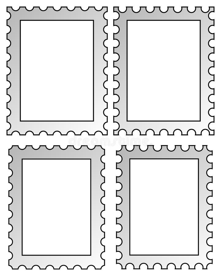 Stamp frames stock illustration. Illustration of frame - 54904183