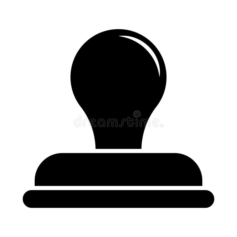 Stamp icon stock vector. Illustration of post, checkout - 277394861