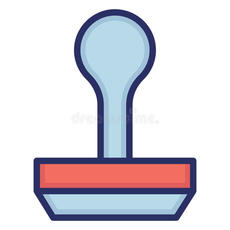 Stamp Isolated Vector Icon Which Can Easily Modify or Edit Stock ...