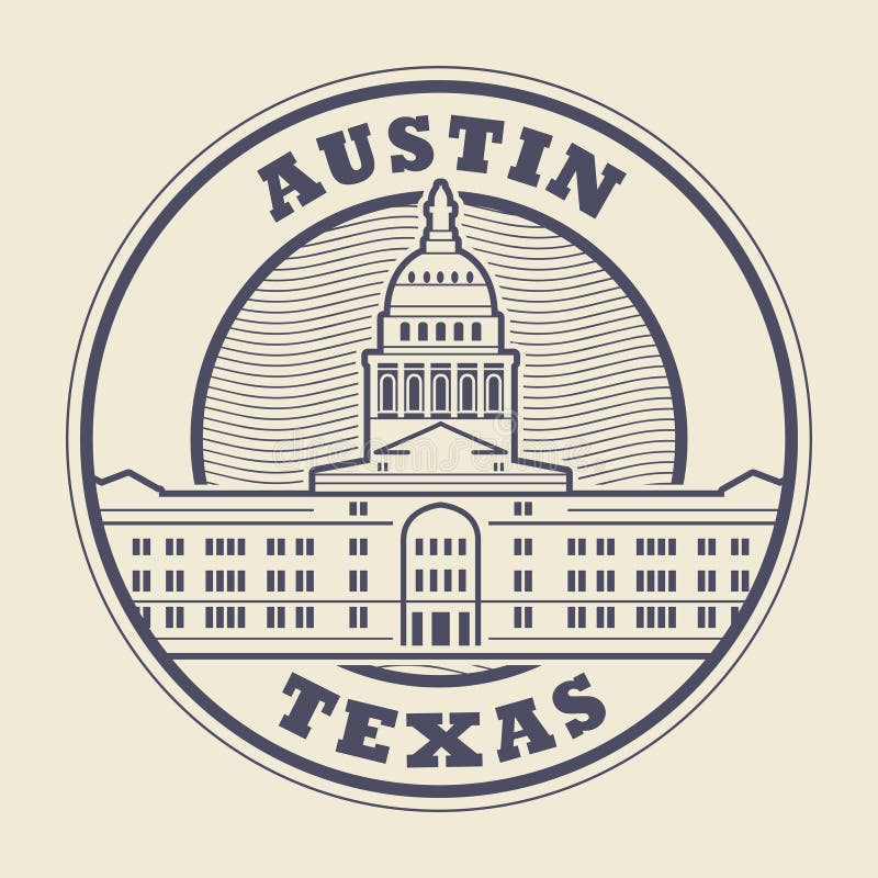 Austin Capitol Building Stock Illustrations – 113 Austin Capitol ...