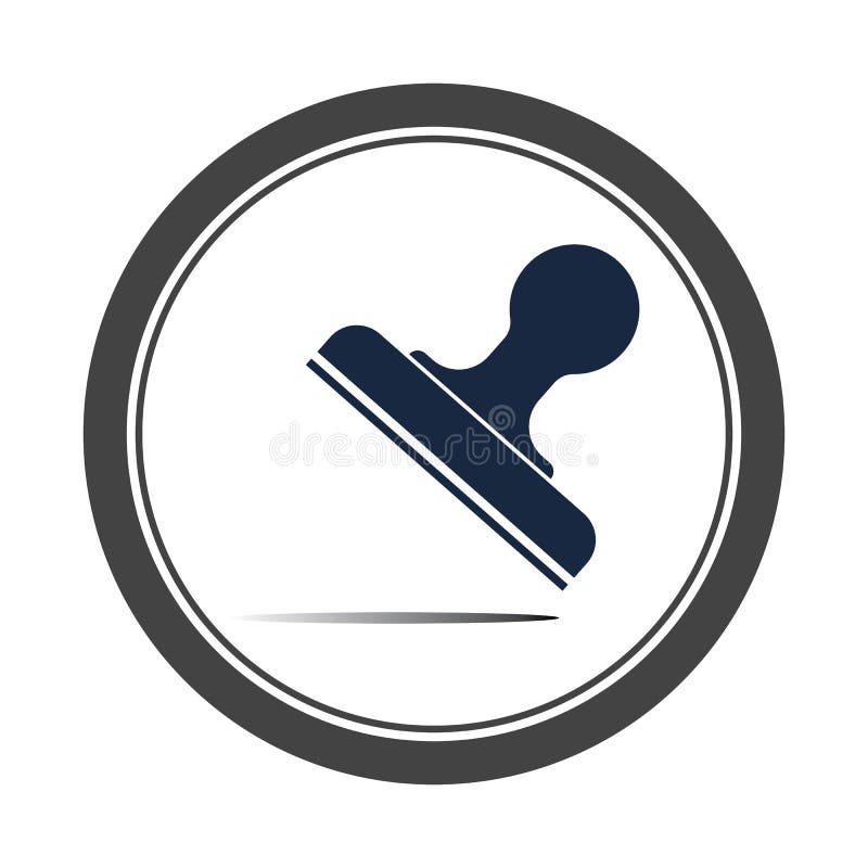 Stamp stock illustration. Illustration of seal, paper - 206176221