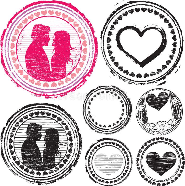 Love Stamp Set Stock Illustrations – 9,342 Love Stamp Set Stock ...