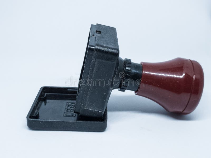 Stamp Machine for the Documents Stock Photo - Image of documents ...