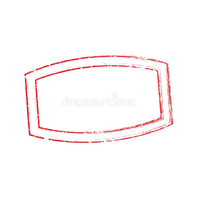 Oval Sketch Rubber Stamp Frame Border Stock Illustrations – 34 Oval ...