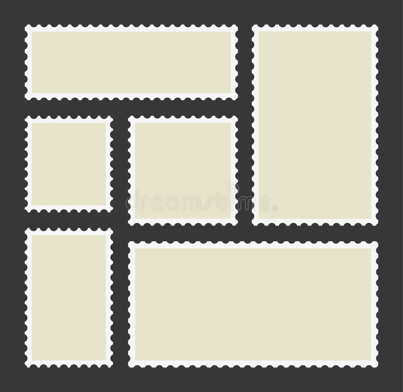 Old Postage Stamp Border Stock Illustrations – 2,100 Old Postage Stamp ...