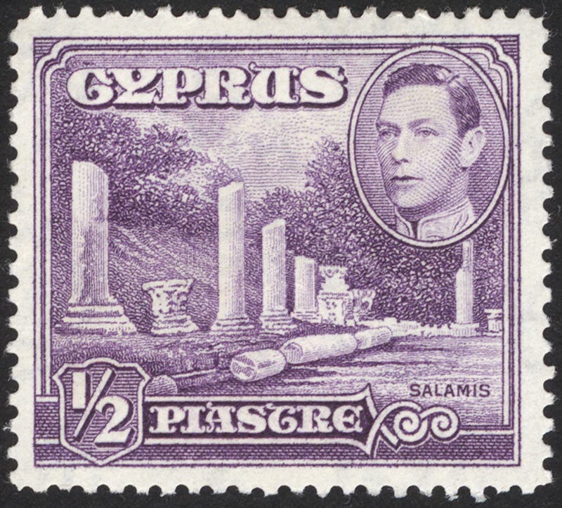 Stamp Printed in the Republic of Cyprus. Stamp Printed by Republic of ...