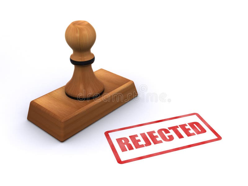 Stamp rejected stock illustration. Illustration of rejection - 14647256