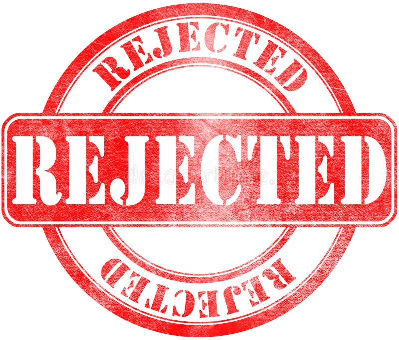 Rejected Quality Control Business Cartoon Illustration Stock Vector ...