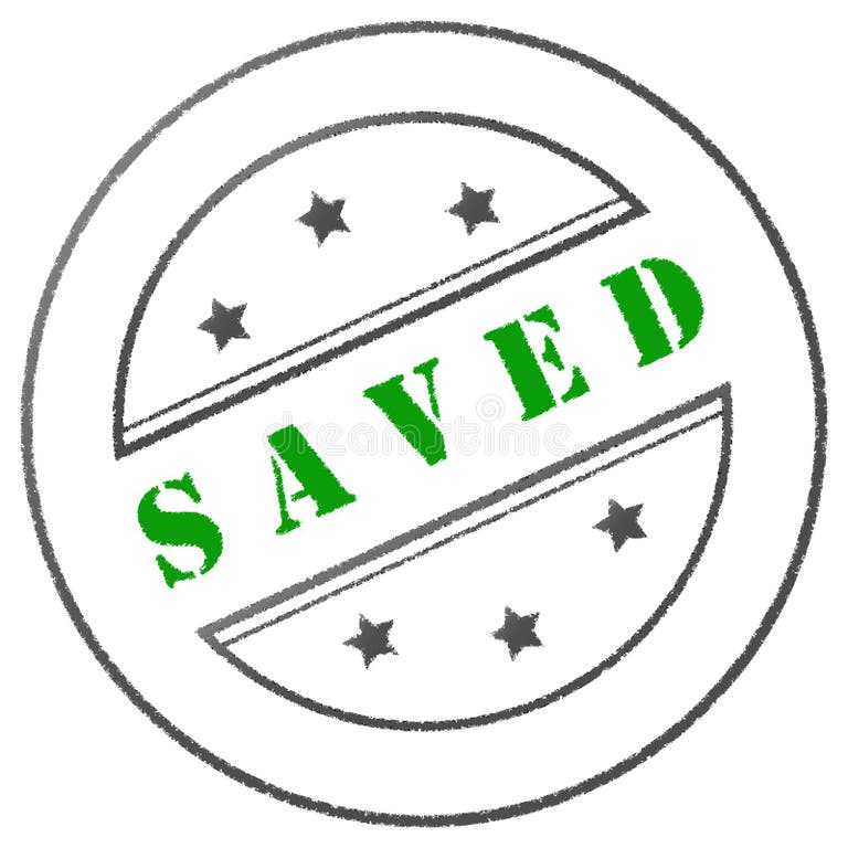 Stamp Saved stock illustration. Illustration of card - 12720968