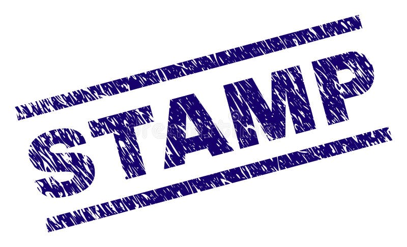 Scratched Textured STAMP Seal Stock Vector - Illustration of emblem ...