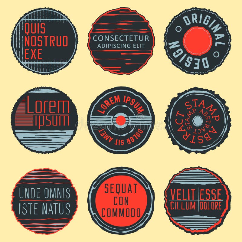 Stamp stock vector. Illustration of quality, name, company - 55309681