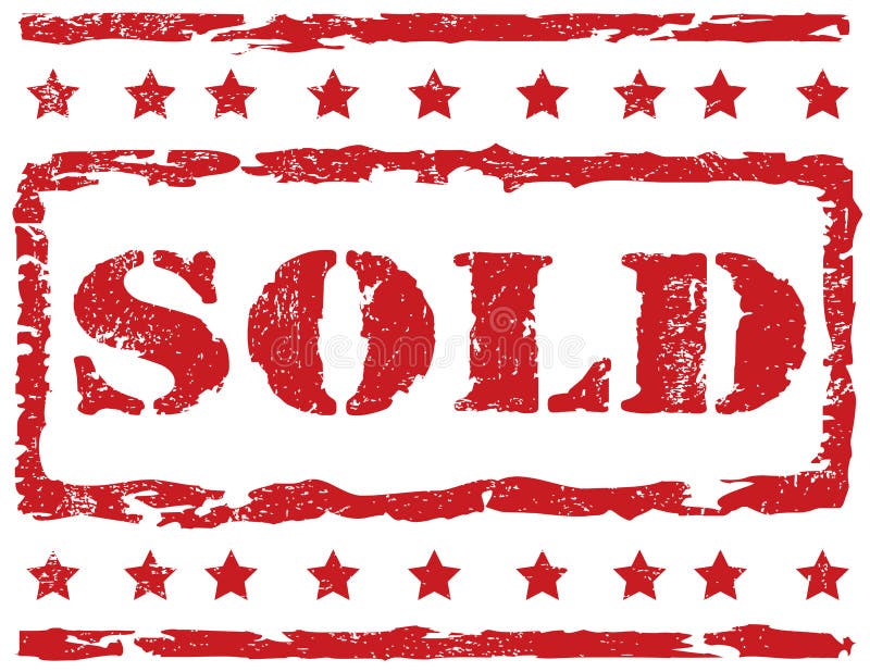 Sold out vector stamp stock vector. Illustration of symbol - 45238467
